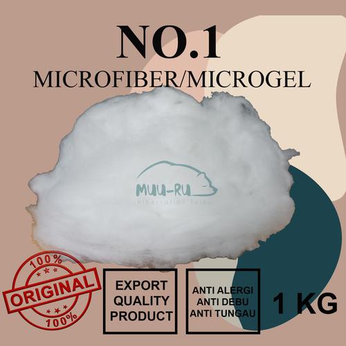 Jual KAPAS MICRO FIBER/BULU ANGSA SINTETIS/SILIKON DAKRON MICROGEL 1 KG ...