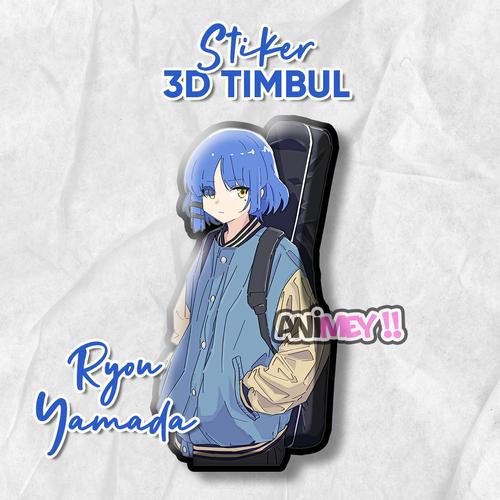 Jual Stiker Emblem 3D Timbul Ryou Yamada / Stiker Anime Resin - 1 - Kab ...