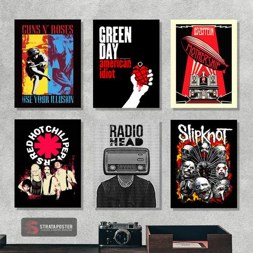 Jual Poster band musik Hiasan dekorasi dinding Wall decor - 141917S ...