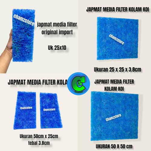 Promo japmat media filter kolam aquarium original import filter mat ...