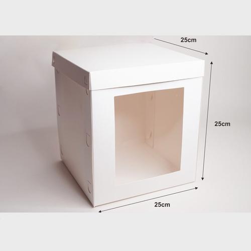 Jual box pudding kardus kue ulang tahun packaging kotak cake ukuran ...