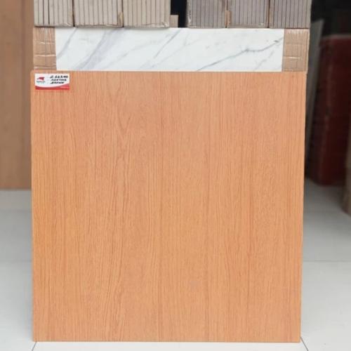 Jual granit 60x60 lantai/teras motif kayu garuda tile agathis brown doff - Kab. Bogor ...