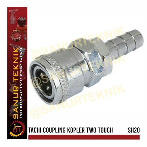 Jual TACHI SH20 SH 20 SH-20 Quick Coupler Coupling Kopler Two Touch - Kota Surabaya - Sanur ...