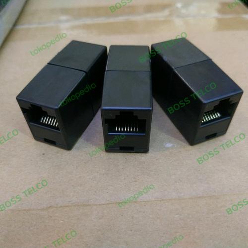 Jual barel rj45 coupler/sambungan rj45 - Jakarta Pusat - BOSS TELCO ...