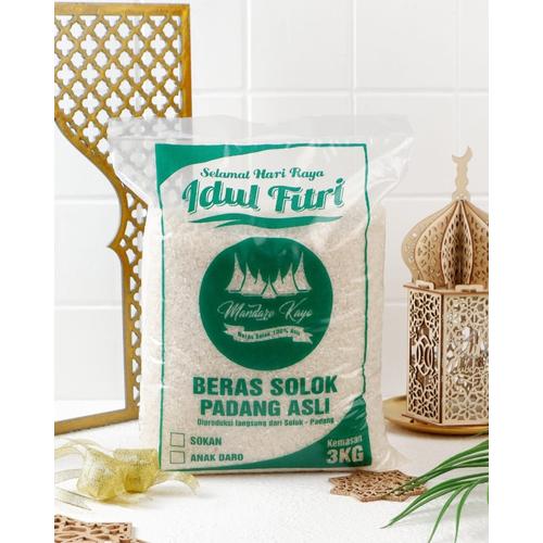 Jual Beras Solok Padang ZAKAT 3kg - Sokan / Anak Daro - ANAK DARO ...