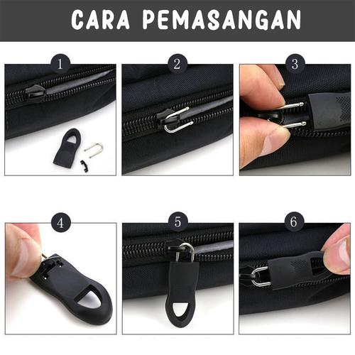 Jual Kepala Resleting Zipper Removable Universal Untuk Reparasi Tas ...