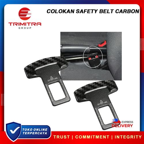 Jual Colokan Safety Belt CARBON / Colokan Mematikan bunyi UNIVERSAL ...