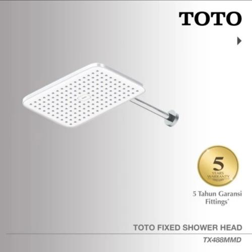 Jual FIXED SHOWER HEAD TOTO TX 488 MMD SHOWER RAIN PANAS DINGIN TOTO ...
