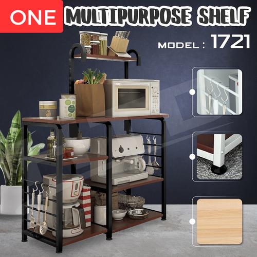 Jual Rak Meja Dapur Peralatan Makan Model Minimalis Microwave Anti ...