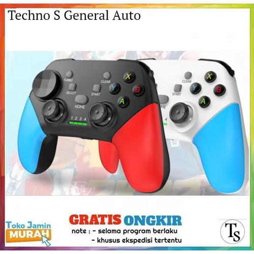 Jual Stik Wireless Gaming Controller Gamepad PS3 PS4 PC SWITCH ANDROID ...