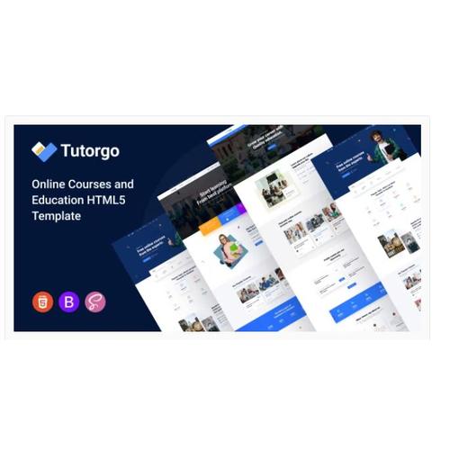 Jual Tutorgo Online Learning & Education Bootstrap 5 Html Template - Jakarta Selatan - prime ...