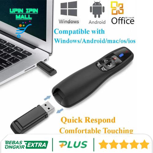Jual Laser Pointer Presentasi Titik Merah Wireless Pointer Red Light 2 ...