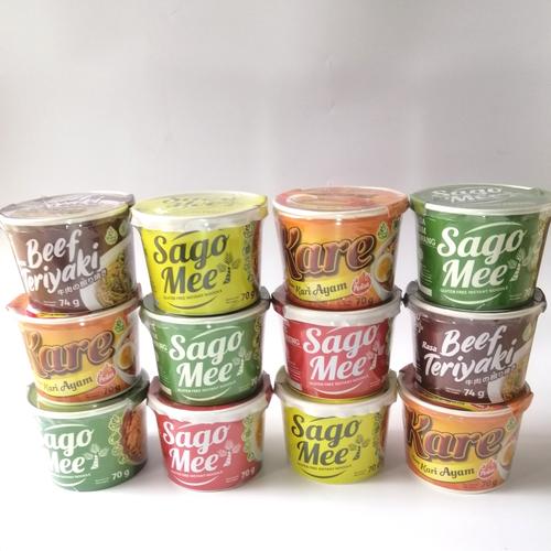 Jual SAGO MEE PAKET DUS 12 CUP MIX/PILIH RASA MIE INSTAN SEHAT ENAK ...
