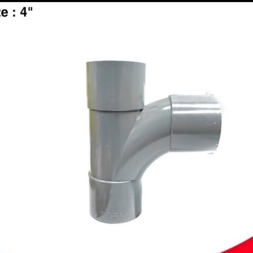 Jual Large radius tee 4 inch AW Rucika Tee Y 90 derajat 4" inch Tee yee ...