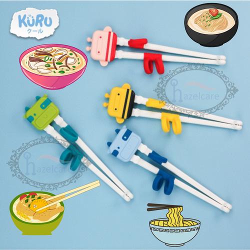 Jual Sumpit Belajar Bayi Anak KURU Kids Learning Chop stick Chopstick ...