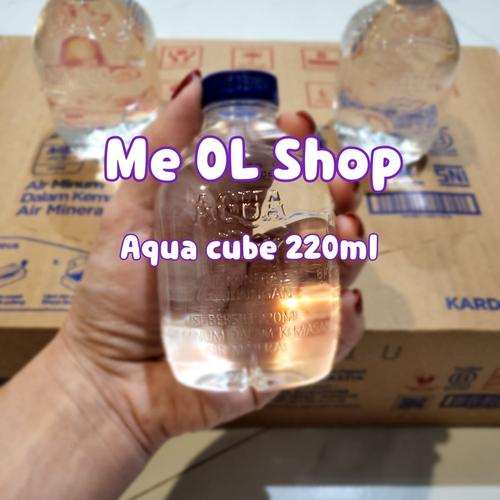 Jual AQUA CUBE 220ML BOTOL 24 PCS LIMITED EDITION - Jakarta Utara - Me OL Shop | Tokopedia