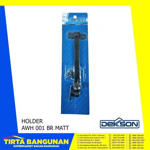 Jual DEKKSON ADJ WINDOW HOLDER AWH001 BR MATT BLACK/RAMSKAR/PENAHAN ...