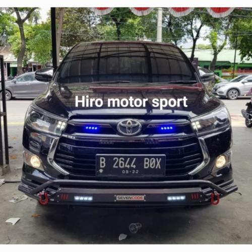 Jual front bumper guard tanduk depan bumper innova reborn cobra ...