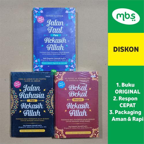 Jual PAKET BUKU TRILOGI SYEKH ABDUL QADIR AL-JAILANI (HARD COVER ...