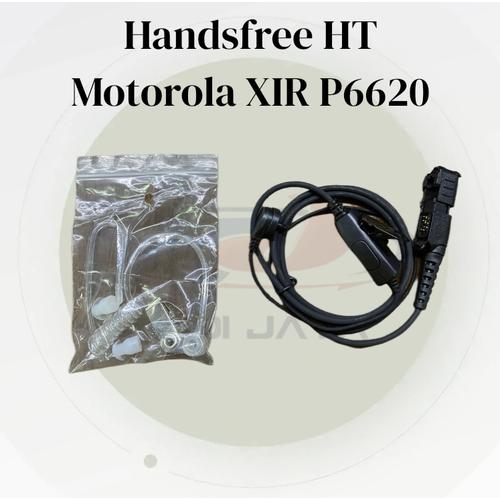 Jual Handfree/Headset HT Motorola XIR P6620i,P6600 selang transparan ...