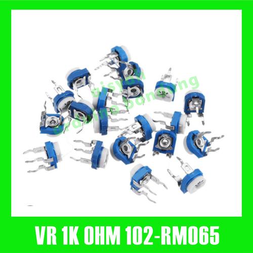 Promo VR 1K OHM 102 RM065 VARIABLE RESISTOR TRIMPOT VR TRIMMER RM 065 ...
