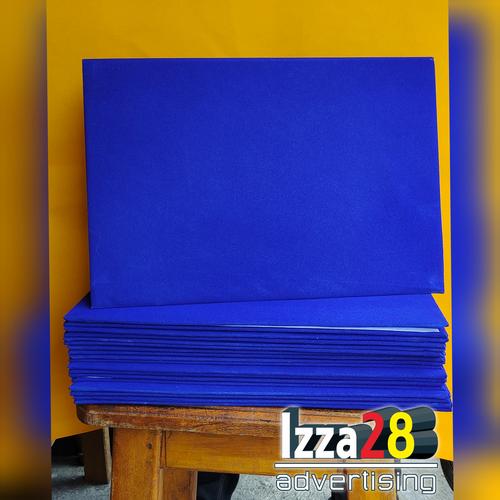 Jual map polos bahan beludru warna biru benhur - Jakarta Pusat - izza28 ...