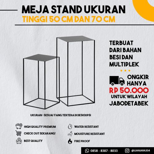 Jual meja stand ukuran tinggi 50 cm dan 70 cm - Tinggi 50cm - Kota ...