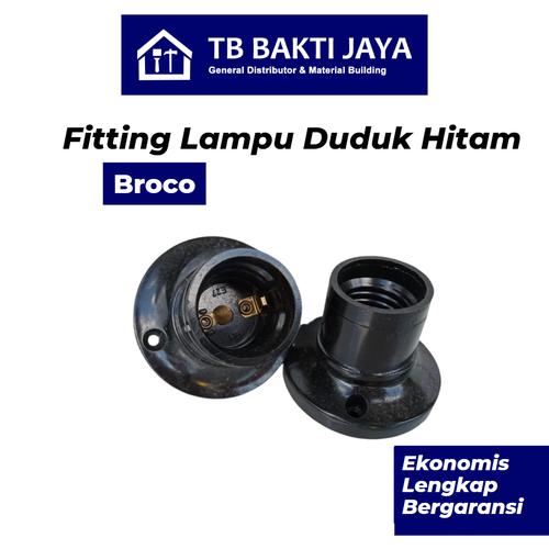 Jual Fitting Lampu Duduk / Fitting Lampu - Broco Hitam - Kota Denpasar ...