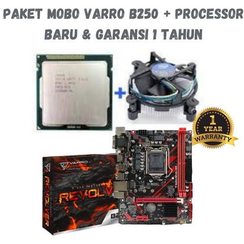 Jual Motherboard Gaming B250 REVOLVER VARRO SUPPORT NVME GARANSI RESMI ...