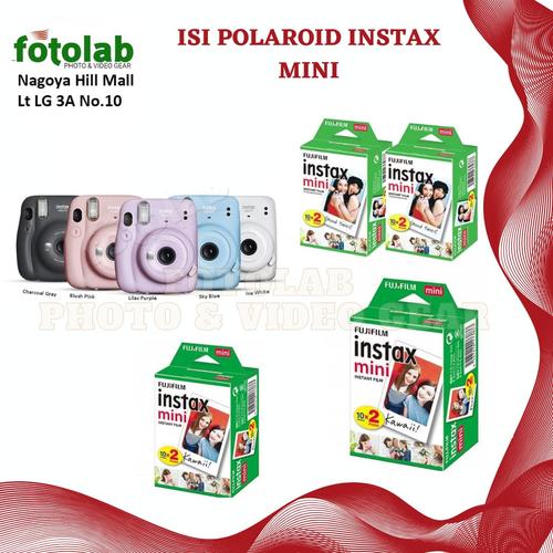 Jual kertas Polaroid instax mini film polos isi 10 - Kota Batam ...