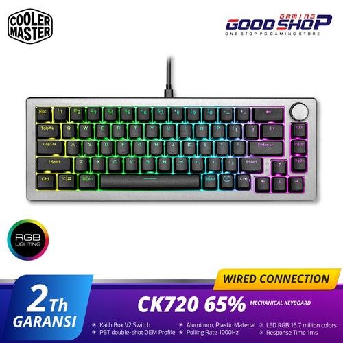 Jual Cooler Master CK720 65% GAMING KEYBOARD - Brown Switch - Jakarta Pusat - GOODGAMINGSHOP.COM ...