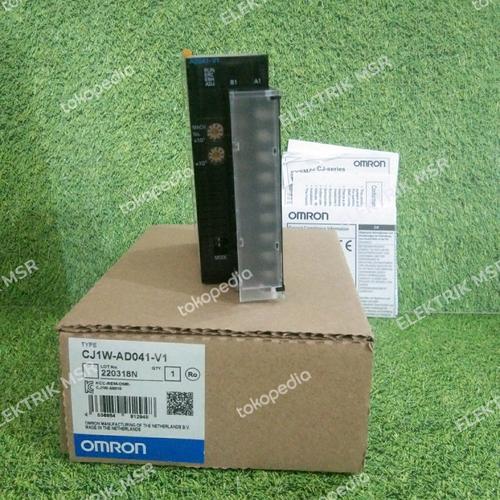 Jual CJ1W-AD041-V1 ANALOG INPUT UNIT PLC OMRON ORIGINAL - Jakarta Barat - ELEKTRIK MSR | Tokopedia