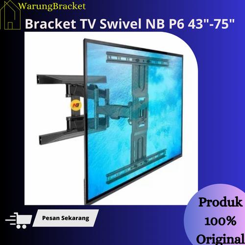 Jual Bracket TV LED 43-75 Inch Model Swivel NB P6 - Kota Bekasi ...