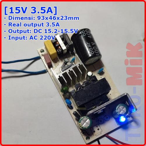 Jual PCB Modul Adaptor Power Supply DC 5V 9V 12V 15V 18V 24V 1A 2A 3A ...