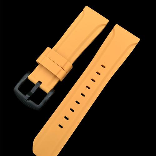 Jual Strap Tali jam tangan silicon kuning lentur lembut expedition ...