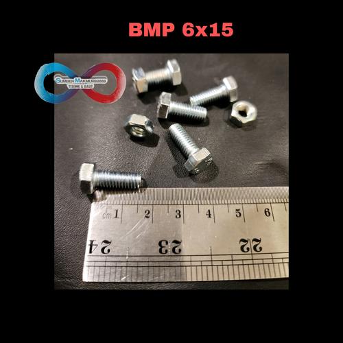 Jual Baut Mur Putih / Bmp m 6 x 15 - pakai mur - Kota Bogor ...