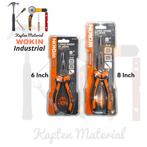 Jual Tang Lancip 8 Inch Wokin | Long Nose Plier 6" | Tang Jepit Runcing ...
