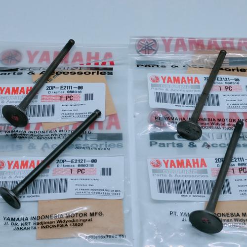 Jual Klep set 2DP in dan ex Yamaha Nmax 155 lama Nmax 155 new aerox 155 ...