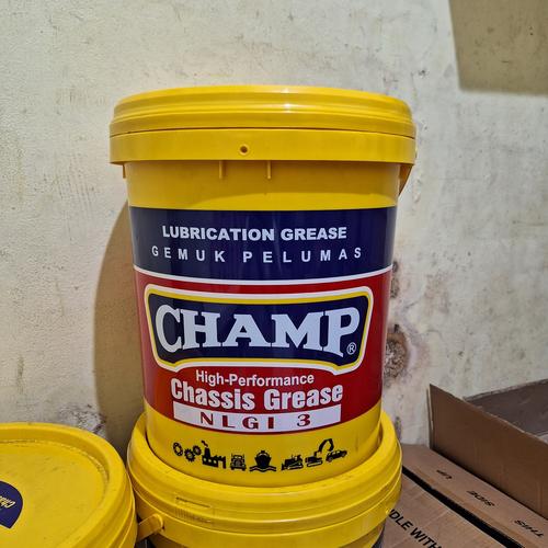 Jual CHASSIS GREASE/STEMPET/PELUMAS/GEMUK NLGI 3 CHAMPOIL 15 KG/ 1 Pail ...