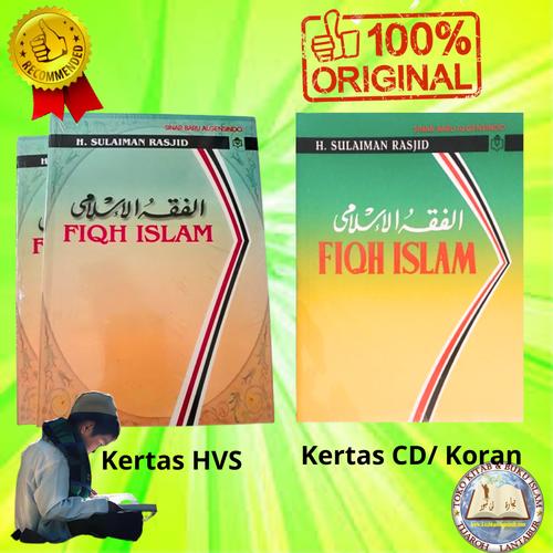 Jual Buku Fiqih Fikih Fiqh Islam Sulaiman Rasyid Bahasa Indonesia Original - Fiqh Islam CD ...