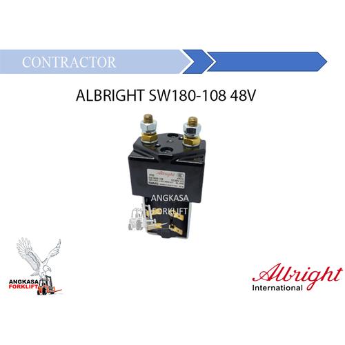 Jual Albright Contactor SW180-108 48V 200A SW180 DC For Electric ...