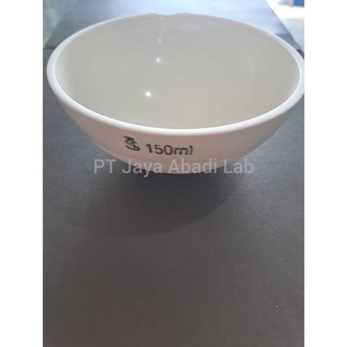 Promo Cawan Porselin 150ml Penguap Evaporating Dish 150 ml Porcelain ...
