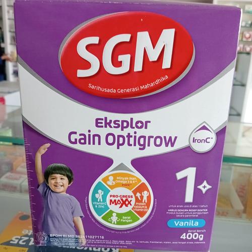 Jual sgm eksplor gain optigrow 1 plus 400g - Kota Depok - apotek ...