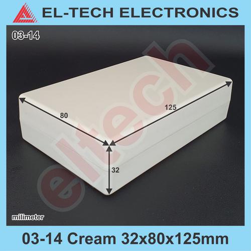 Jual Box Electronic Instrument Project Plastic 03-14 Cream 32x80x125mm - Cream - Kota Surabaya ...
