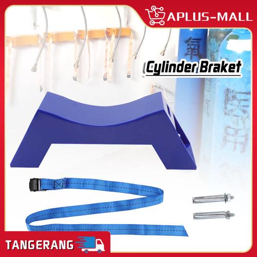 Jual Holder Tempat Tabung Gas Cylinder Oksigen Dinding - Biru - Kota ...