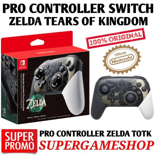 Promo Nintendo Switch Pro Controller Zelda Tears of the Kingdom Edition ...