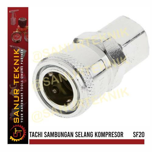 Jual Coupler SF 20 Tachi / sambungan selang kompresor / Quick coupler ...