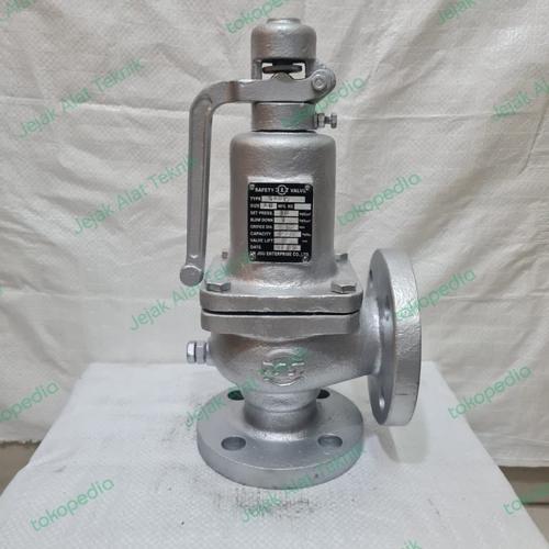 Jual safety valve 1" inch DN25 JIS 10K - Jakarta Barat - JEJAK TEKNIK VALVE | Tokopedia
