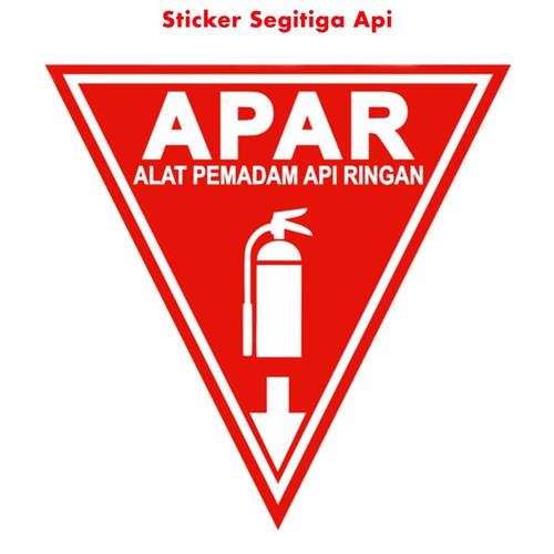 Jual Sticker Segitiga Apar Rambu Petunjuk Apar - Jakarta Pusat ...