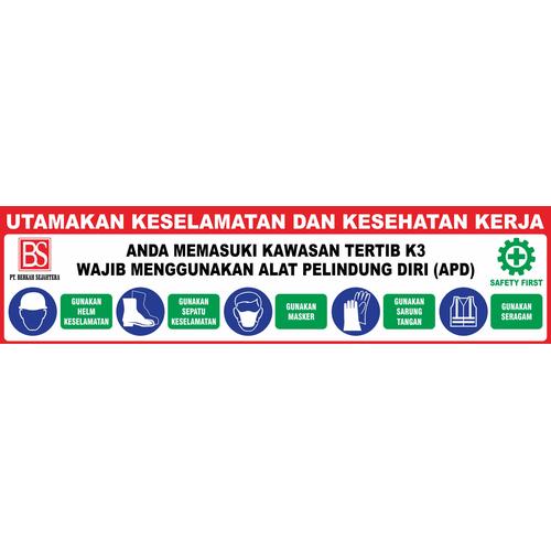 Jual SPANDUK WAJIB APD UKURAN 4X1 METER - Kota Bekasi - RAS PRINTING ...